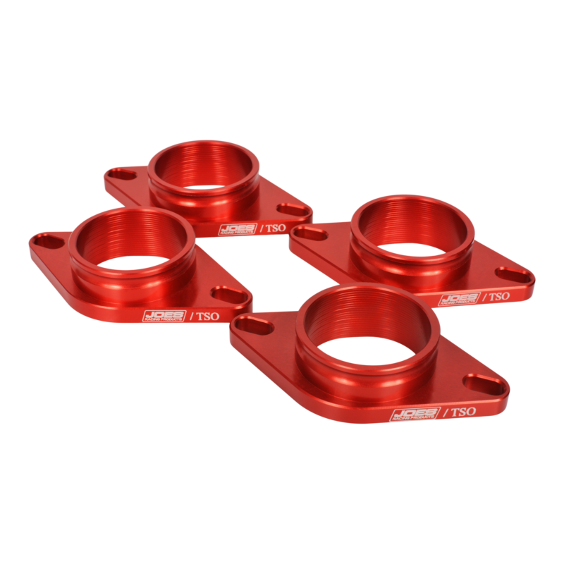 Micro Sprint Yamaha R6 Carb Adapters Red - Factory Fourteen